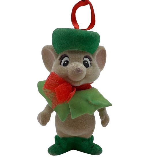 Disney | Holiday | Walt Disney Rescuers Bianca Mouse Flocked Christmas ...